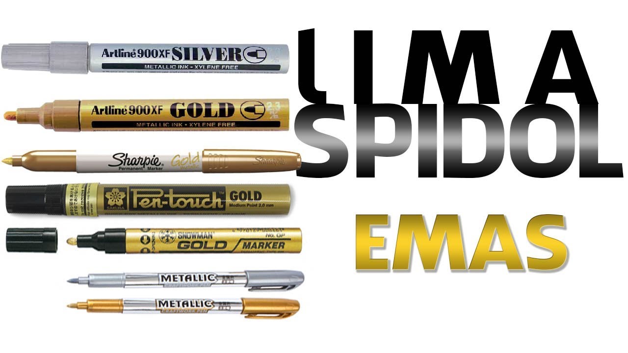 5 SPIDOL EMAS - YouTube