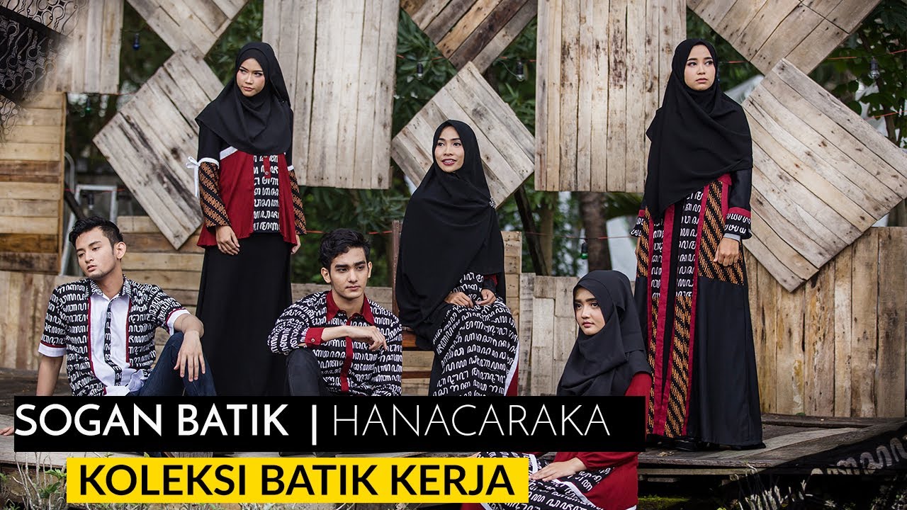 Koleksi Model Baju Batik Jogja EKSKLUSIF - HANACARAKA - SOGAN BATIK ...