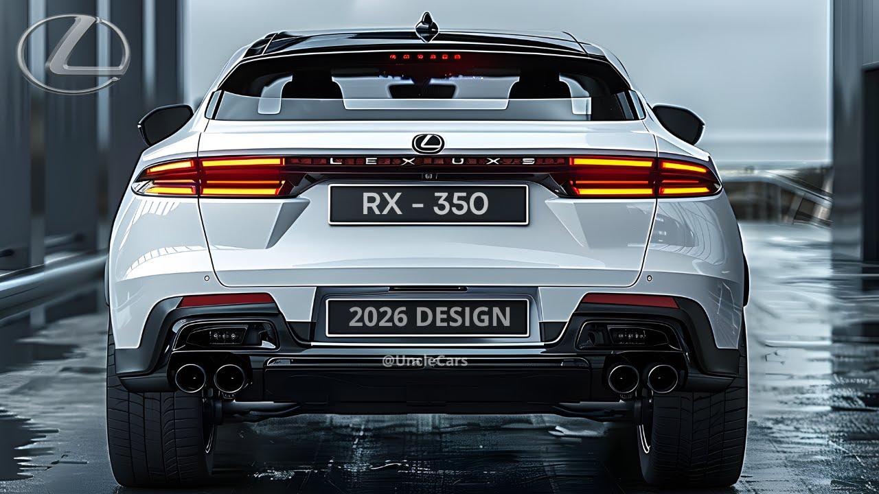 REVEALED! 2026 Lexus RX 350 - A Perfect Blend of Style and Performance ...