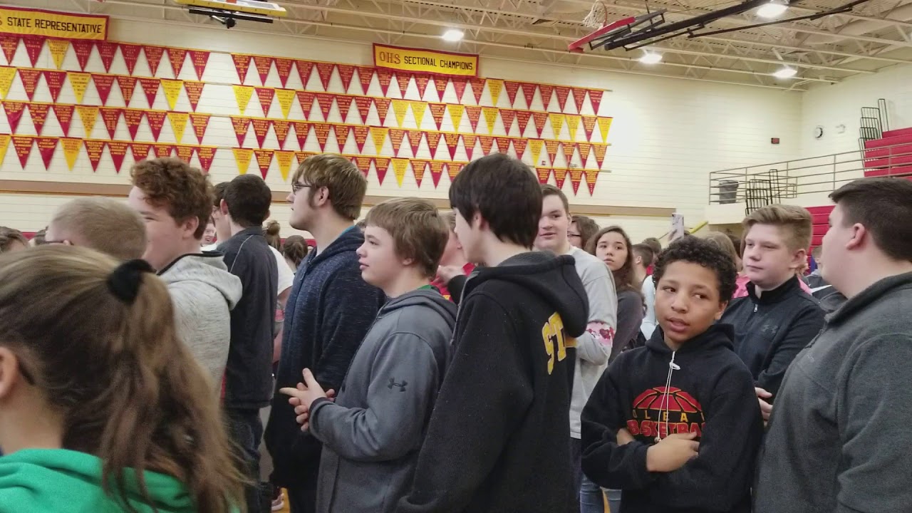 Olean High School students give speeches during National School Walkout ...