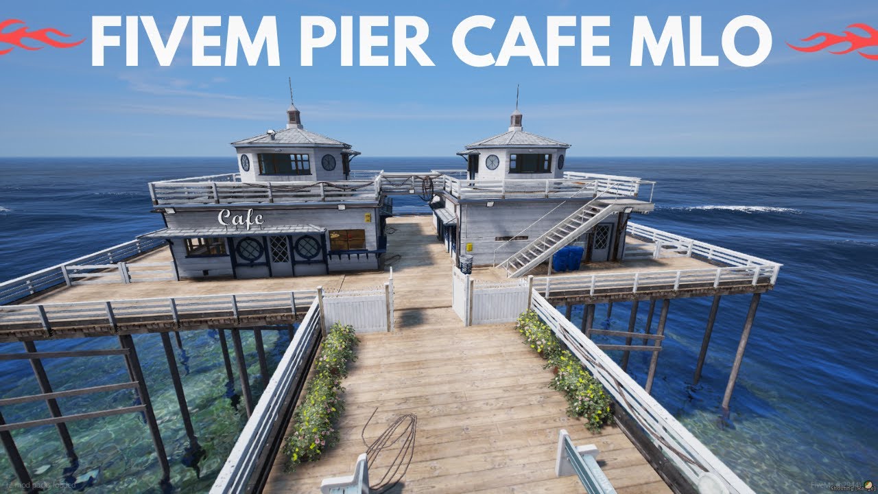 FiveM Cafe Pier Mlo | Interior & map for Roleplay | FiveM mlo shop - YouTube