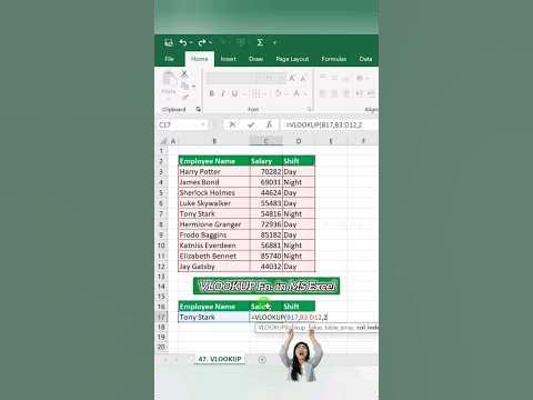 VLOOKUP formula in MS Excel | Excel Job interview question 😱🔥#excel #shorts #viral #exceltech ...