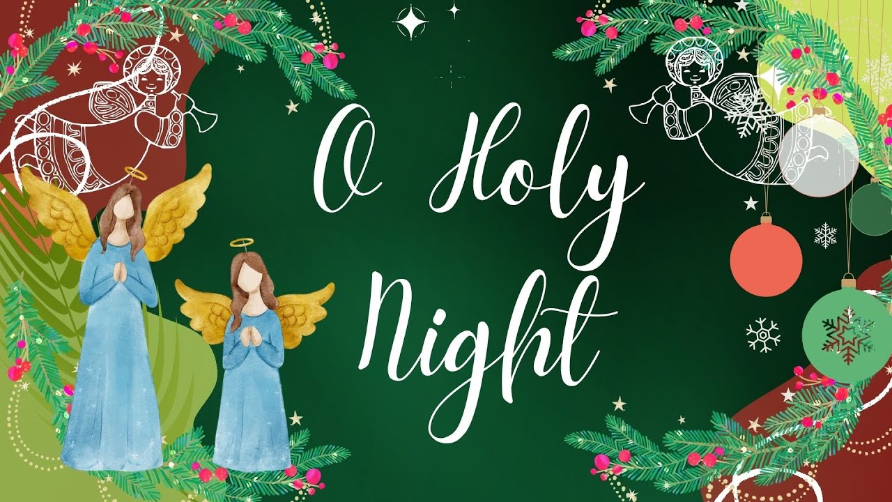 O Holy Night with Lyrics, Christmas Carols and Songs for Kids ...