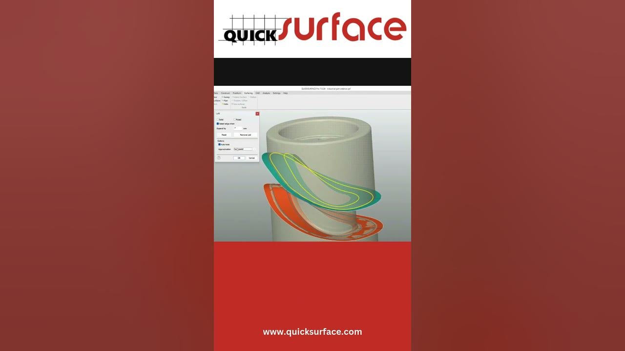 How to use Roll-Unroll feature with QUICKSURFACE Pro. - YouTube