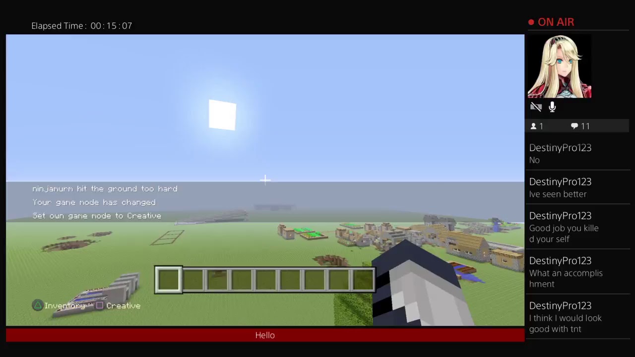 Minecraft building time - YouTube