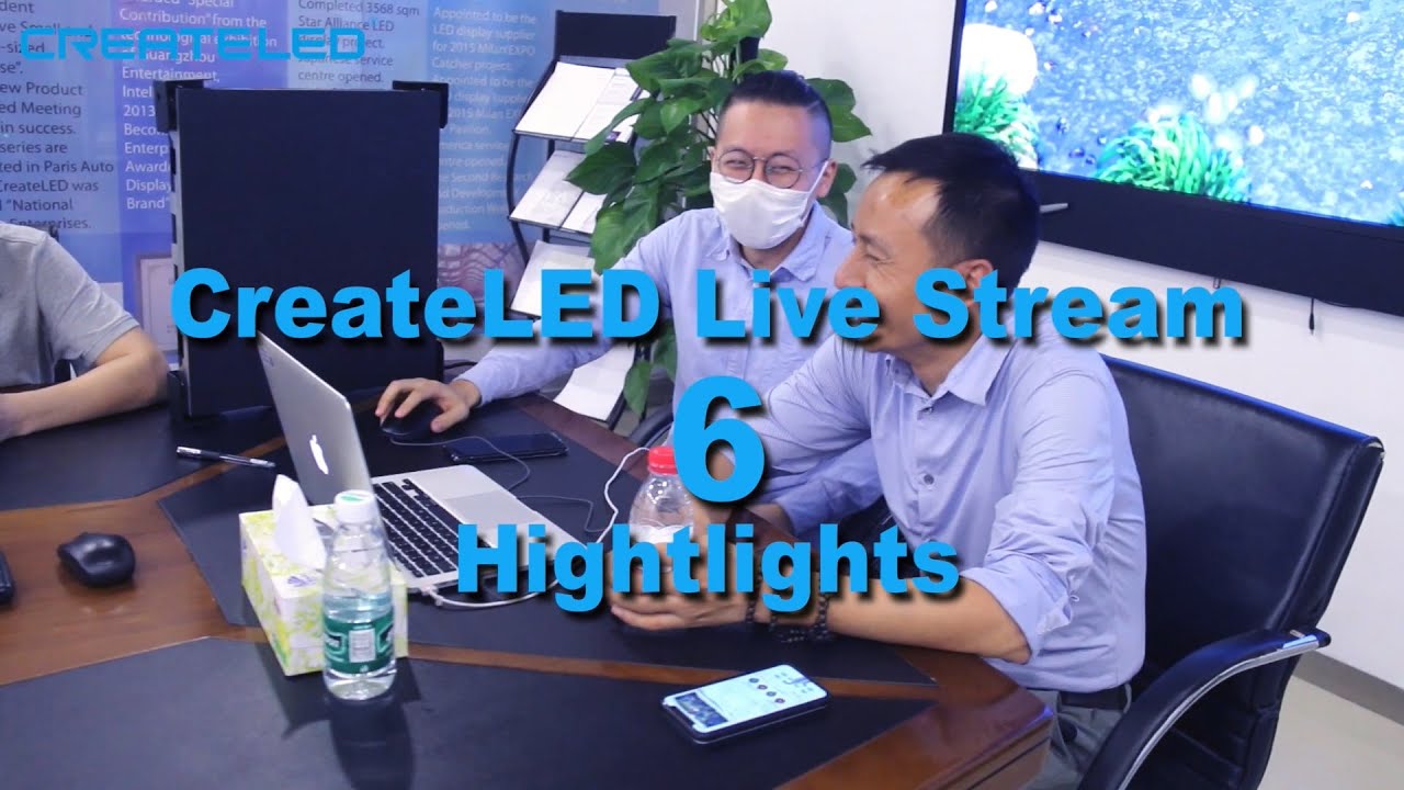 CreateLED live stream 6 hightlights - YouTube