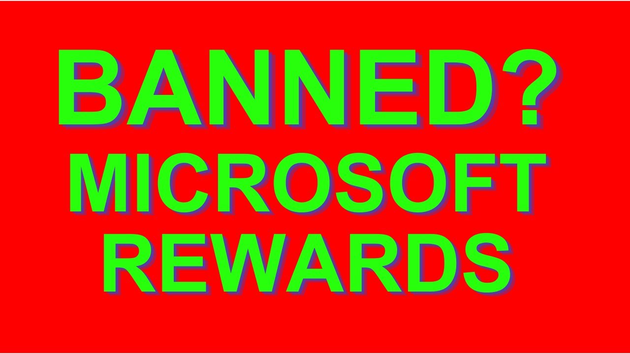 Microsoft rewards banned in India? | watch before using microsoft ...