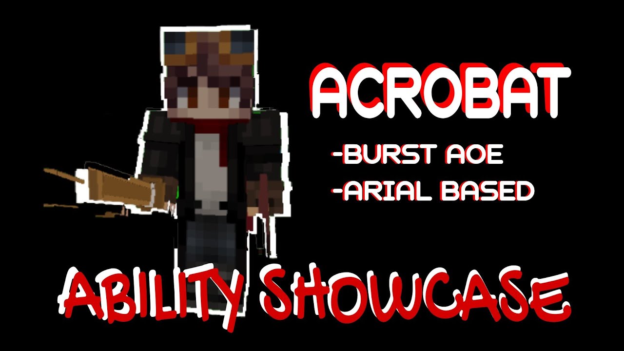 RPG ABILITIES in MINECRAFT | Acrobat Class Showcase. - YouTube