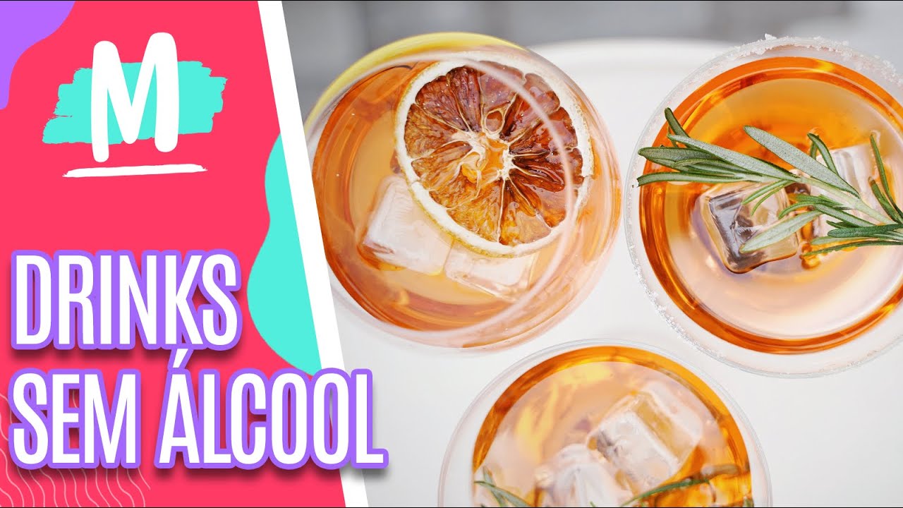 Aprenda como preparar DRINKS SEM ÁLCOOL - Mulheres (24/03/23) - YouTube