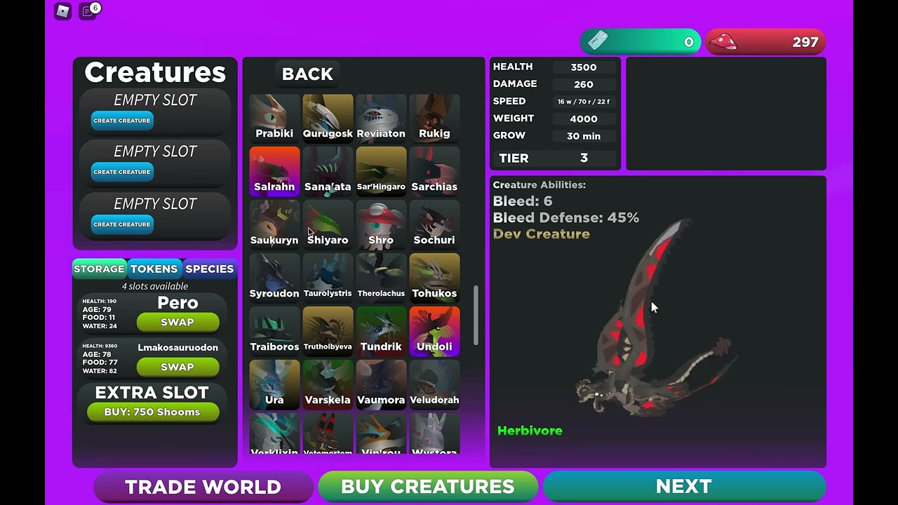 New luxsces update ! (rotation store) Creatures of sonaria - YouTube