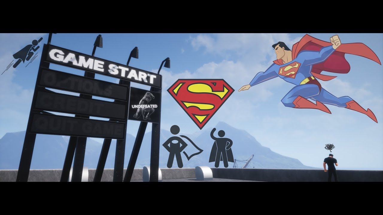 UNDEFEATED Gameplay SuperMan Powers Free Steam Game - YouTube