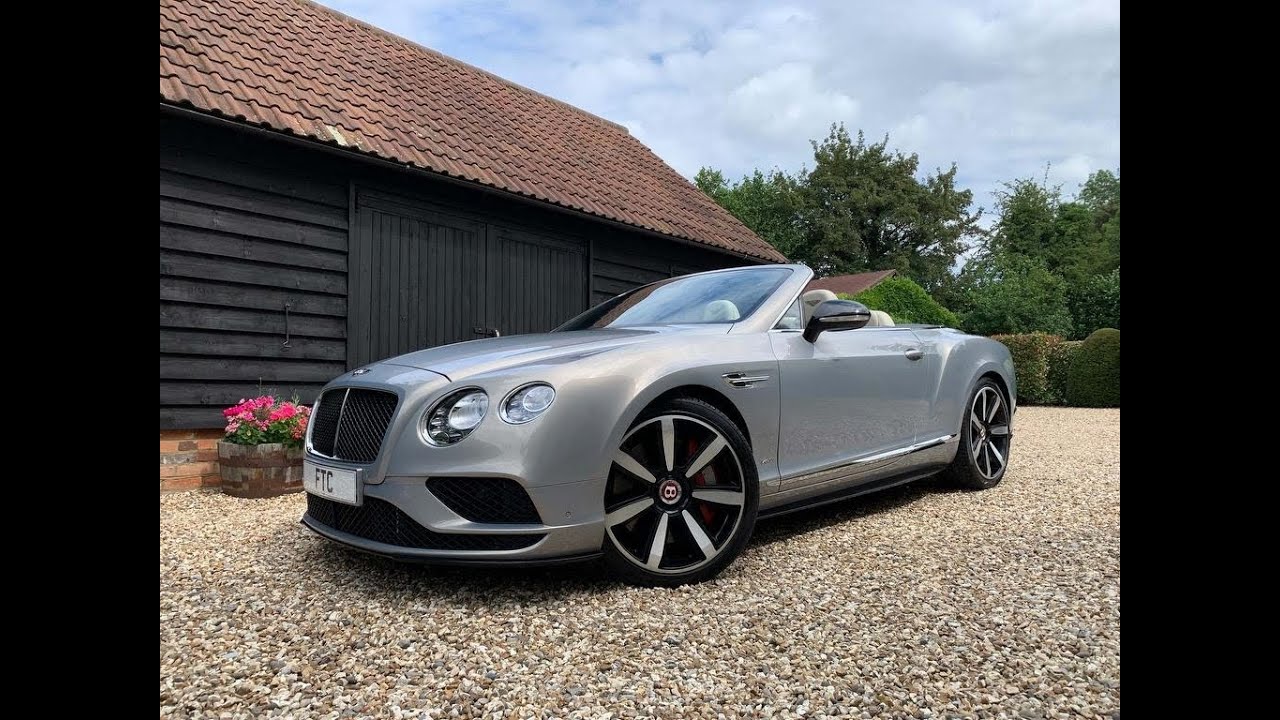 Bentley Continental Convertible GTC V8 S Mulliner MDS [Extreme Silver ...