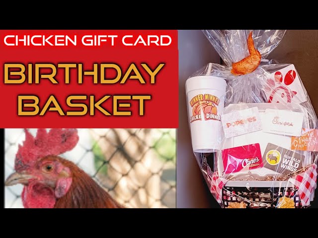 Fried Chicken Gift Basket
