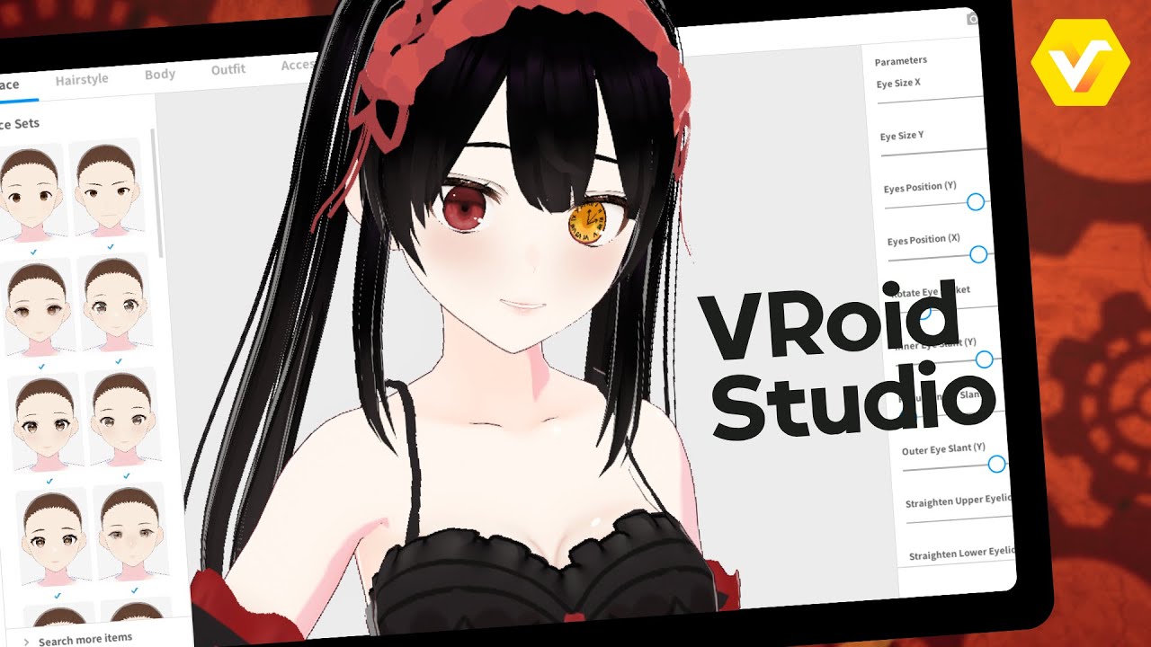 【#VRoid studio】VRoid3D 時崎 狂三 【Kurumi】#kurumitokisaki #datealive - YouTube