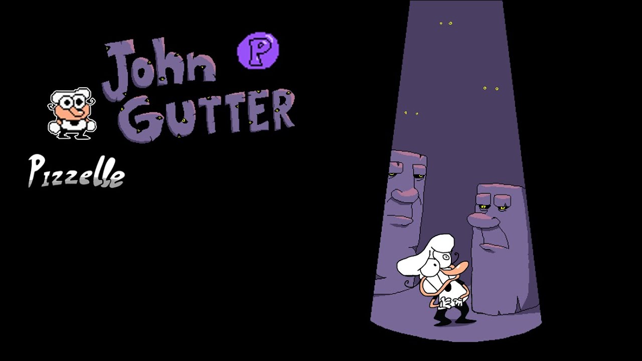 John Gutter P-rank As Pizzelle ( Pizza tower ) - YouTube