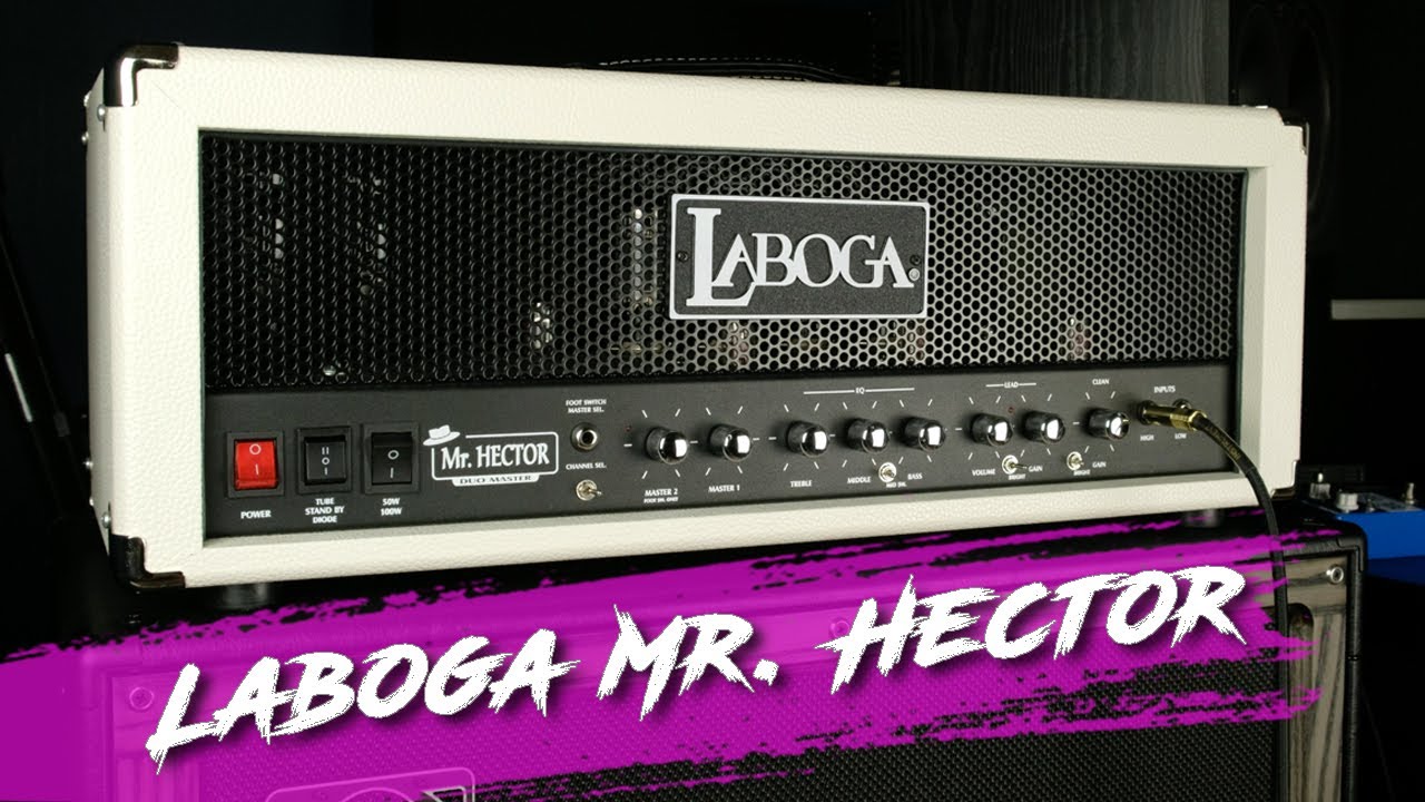 Laboga Mr Hector High gain metal amp demo & review - YouTube