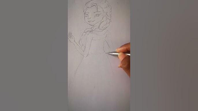 how to draw elsa youtube