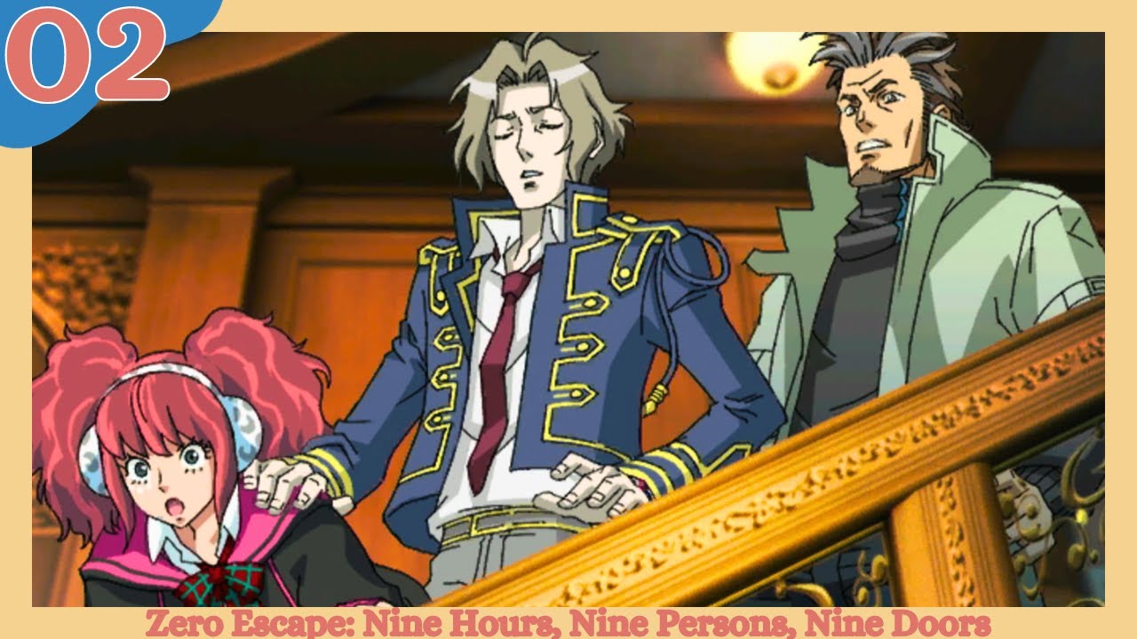 Zero Escape: 9 9 9 🔒 Let's Play - Part 02: So many strangers and I just ...