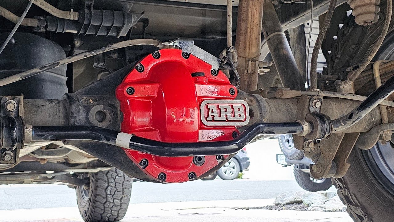 HOW TO INSTALL ARB DIFFERENTIAL COVER NISSAN FRONTIER 2023 DANA 44 ...