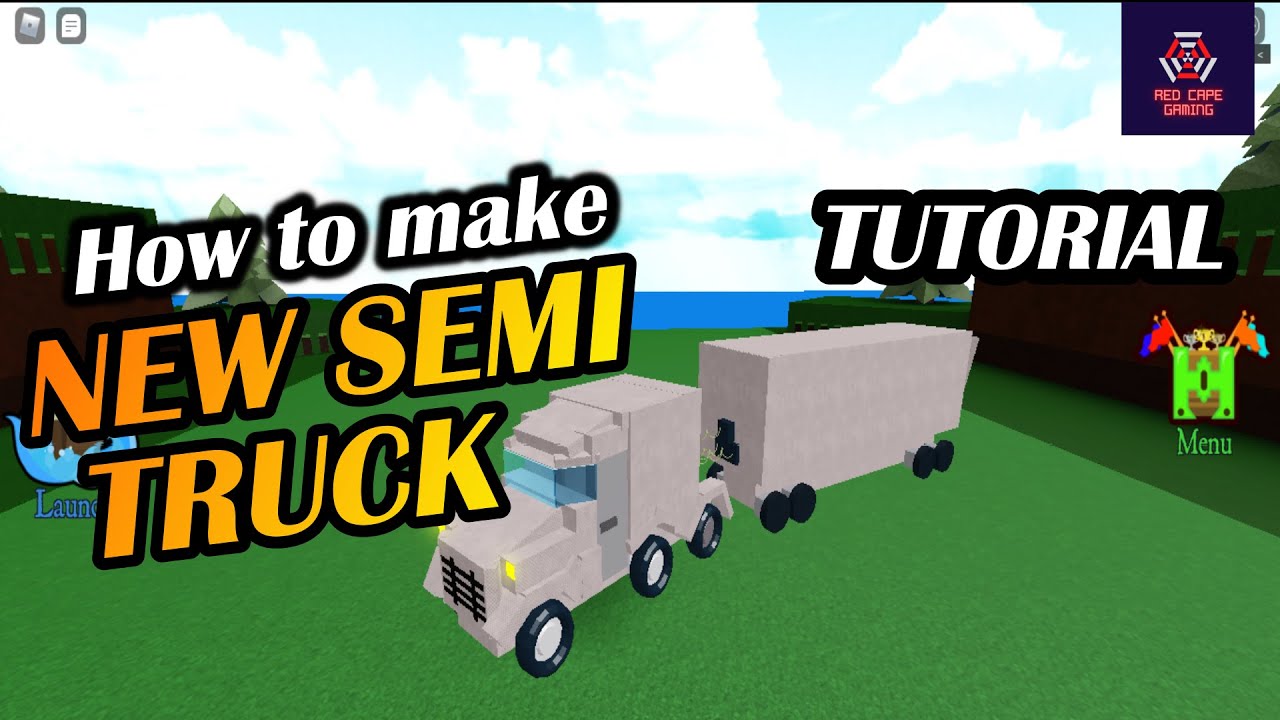 NEW SEMI TRUCK IN BUILD A BOAT FOR TRESURE - YouTube