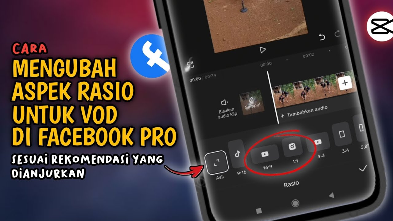 Cara Mengubah Aspek Rasio Untuk VOD Facebook Yang Sesuai Dengan ...