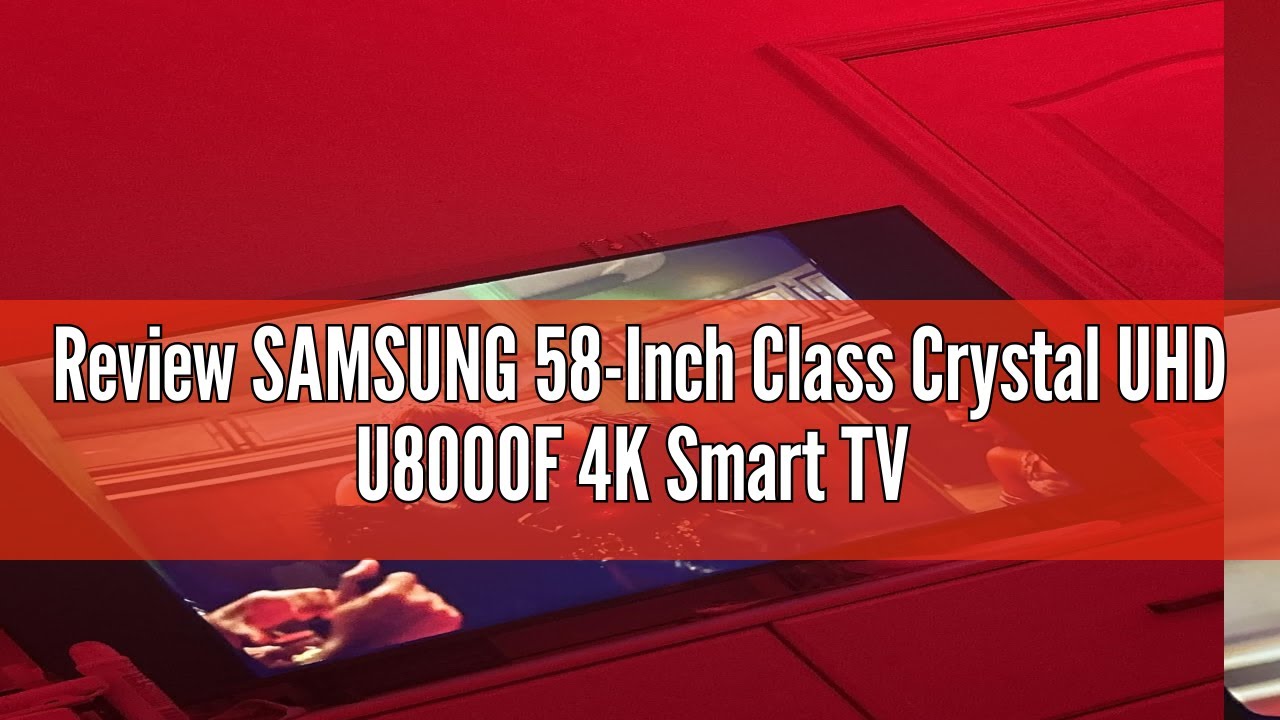 Review SAMSUNG 58-Inch Class Crystal UHD U8000F 4K Smart TV (2025 Model ...