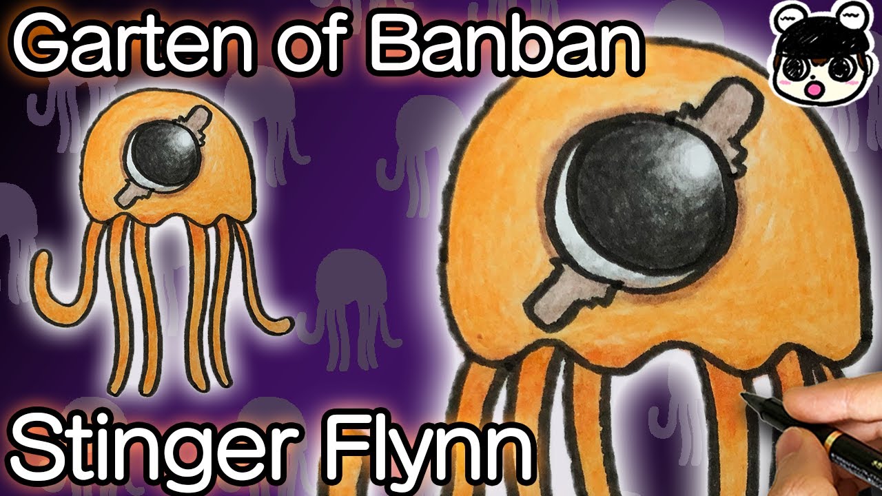 Let's practice and draw Cute Stinger Flynn! | step by step | Garten of ...