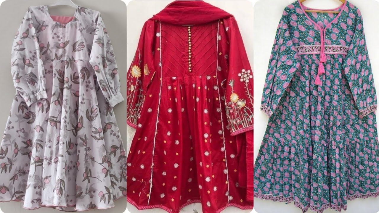 frock design | frock design 2023 | frock ke design | lawn frock design ...