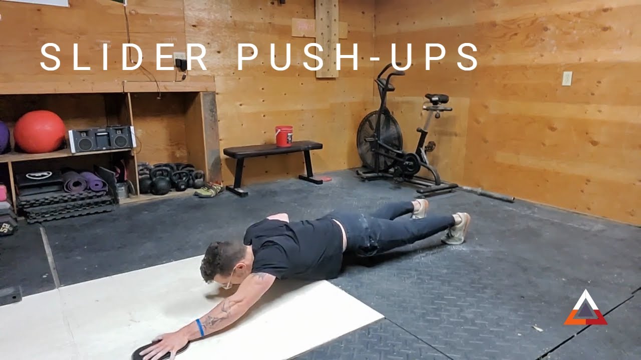 SLIDER PUSH-UPS - HOW TO & TECHNIQUE - YouTube