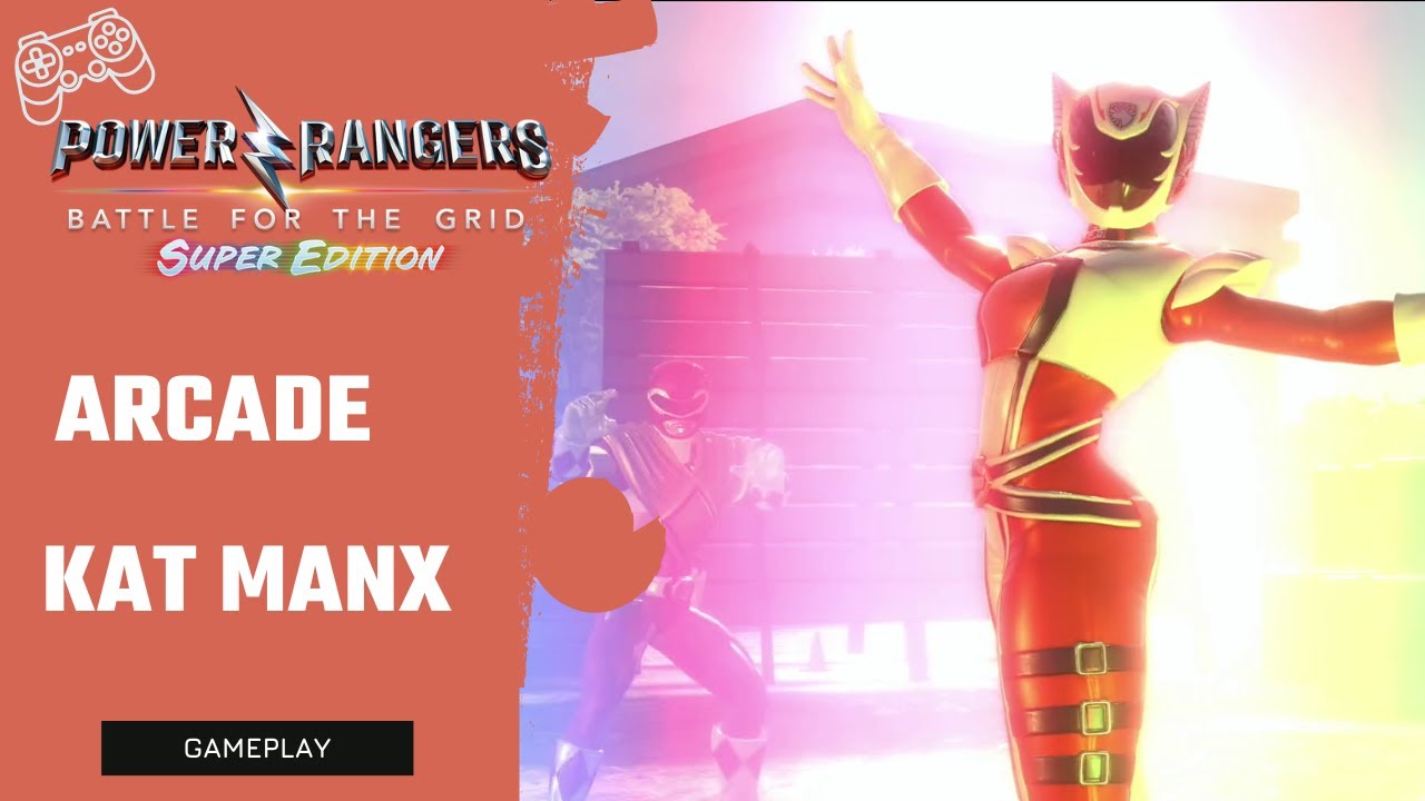Power Rangers Battle of the Grid Super Edition [Ps4]: Arcade Kat Manx ...