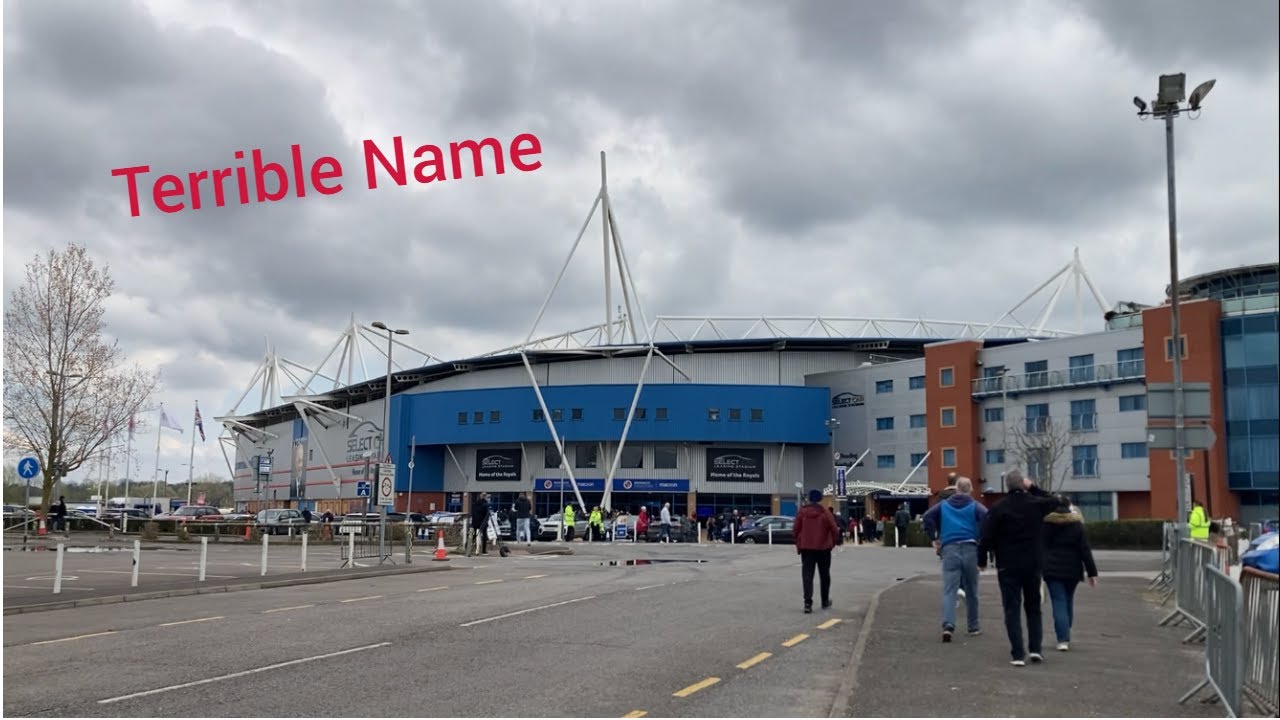 Worst Stadium Name In England? - Reading FC vs Burnley FC - YouTube