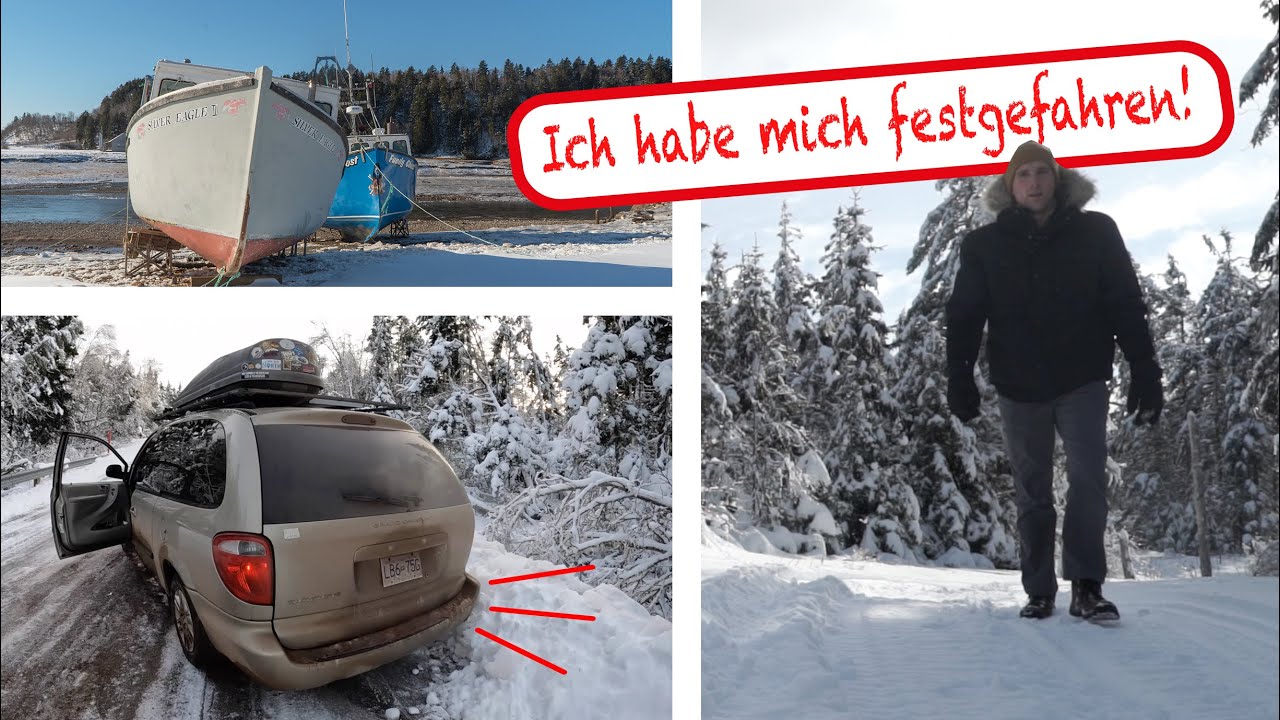 Wenn der Schnee zum Problem wird! - Winter Van Life in Kanada | Teil 22 ...
