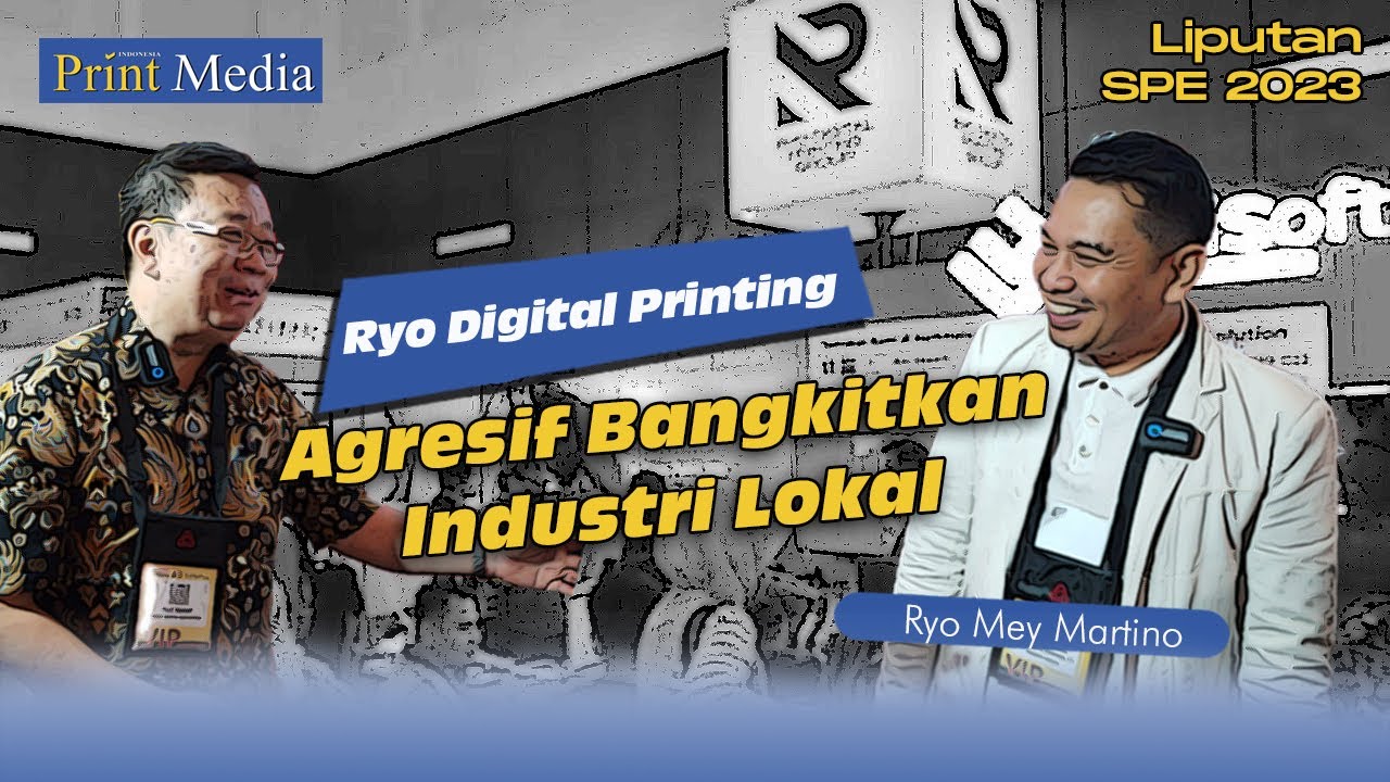 Ryo Digital Printing Agresif Bangkitkan Industri Lokal - YouTube