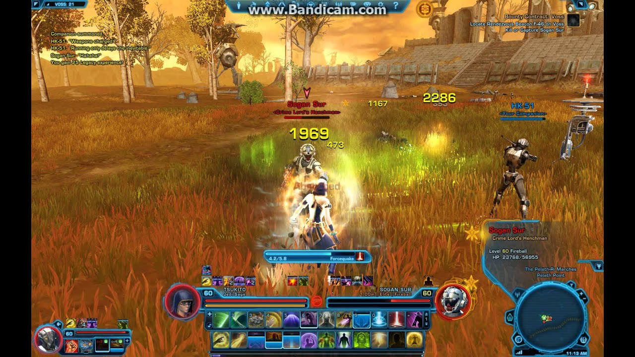 Swtor - Jedi Consular - Sogan Sur - Voss - YouTube