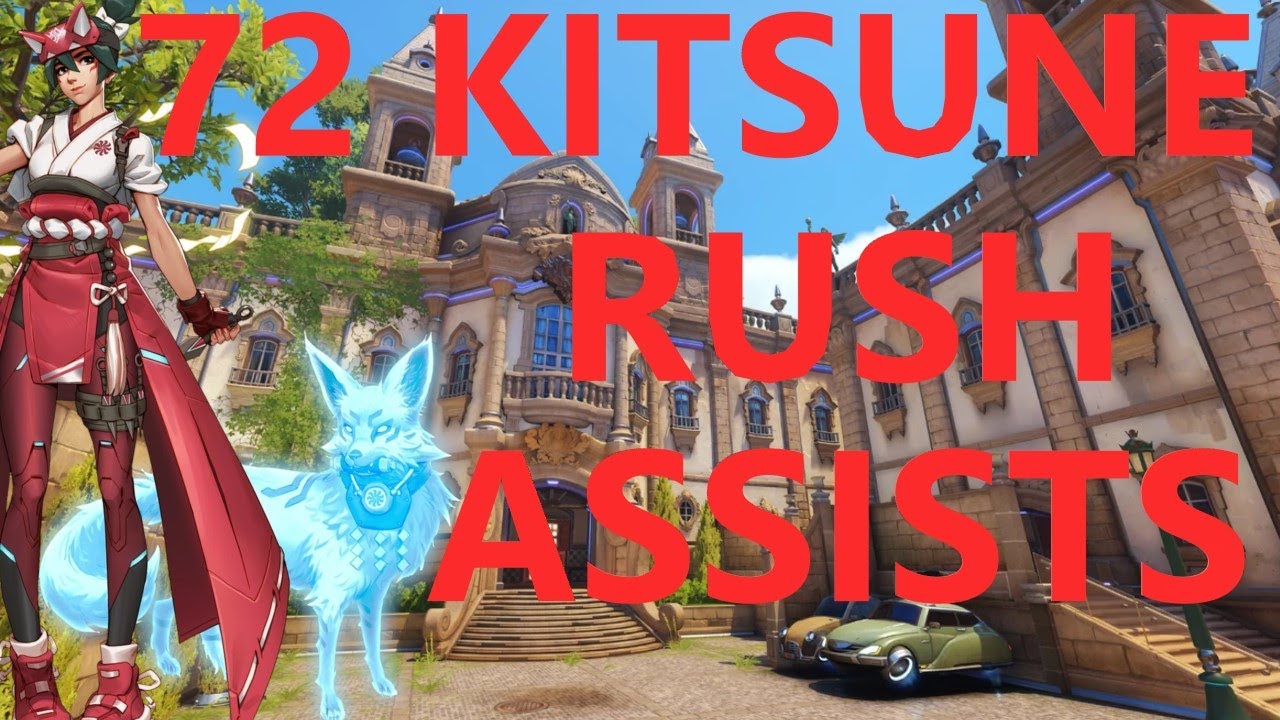 Needing 72 Kitsune Rush Assists to Win the Game in Overwatch 2 (T500 ...