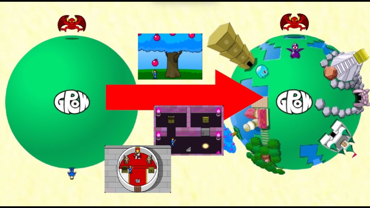 【Flash Game】GROW RPG (Normal ending + Panda ending) | No Commentary ...