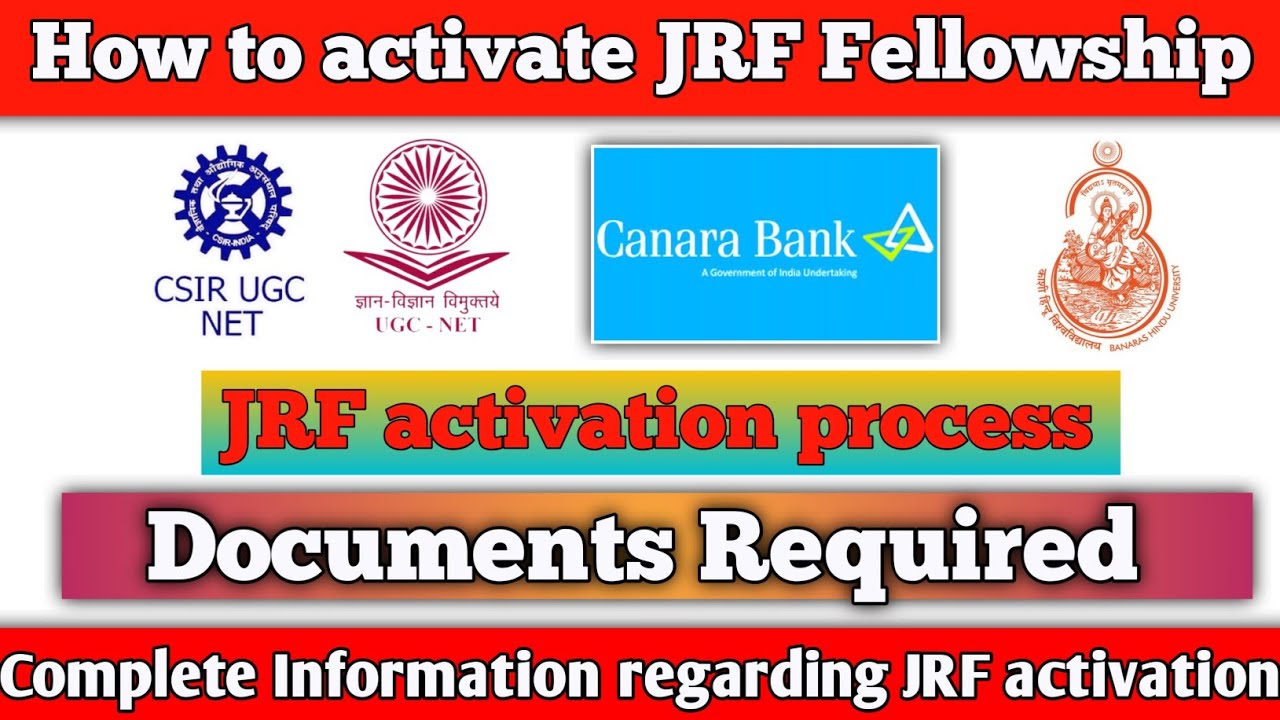how to activate jrf fellowship || JRF activation process #jrf # ...