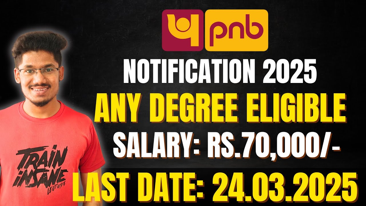 PNB Notification 2025 | Permanent Bank SO Job | Bank Jobs @GKBytes2025 ...