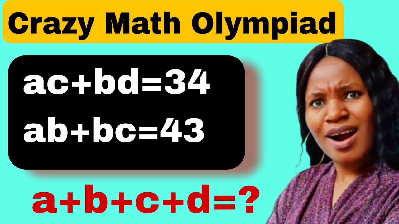 Very difficult Math Olympiad algebraic question. - YouTube