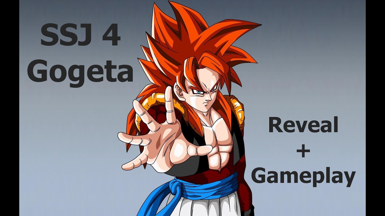 SSJ4 Gogeta Moveset Reveal - Dragon Ball FighterZ - YouTube