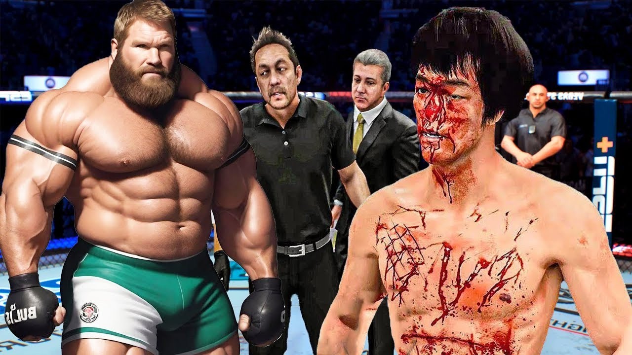 PS5 Bruce Lee vs. Bro Big Guy REMATCH (EA Sports UFC 5) - YouTube