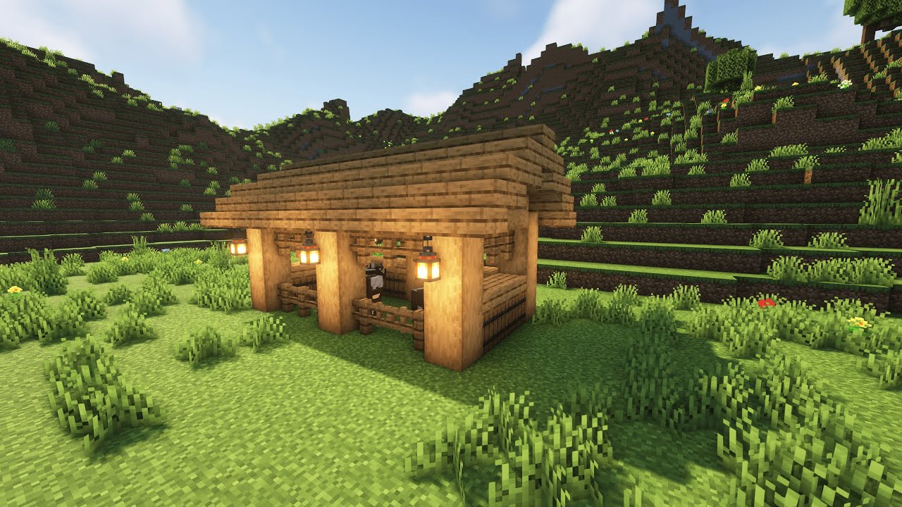 Minecraft | Como construir un corral para animales 😍😍😍 - YouTube