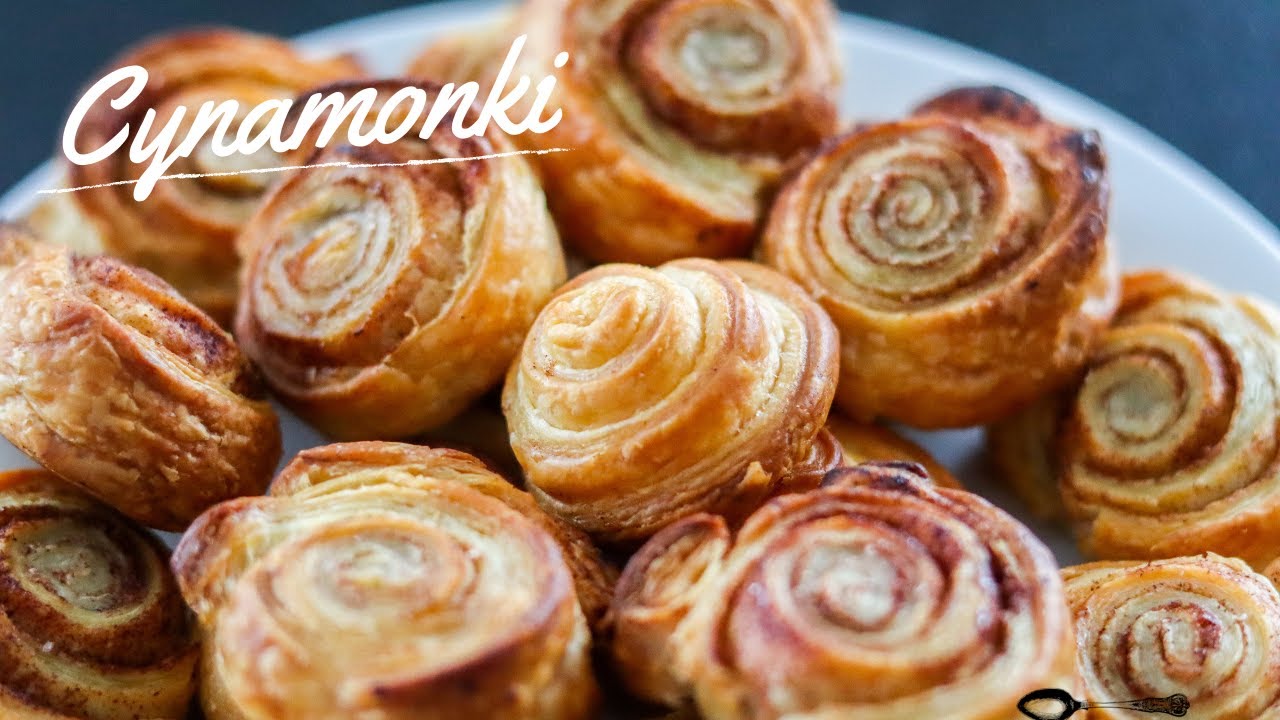 Cynamonki - pyszne ekspresowe ciasteczka do kawy - YouTube