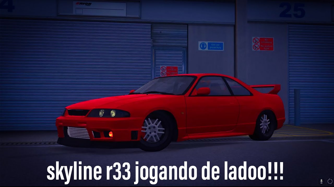 LFS:Pilotei um skyline r33!! - YouTube