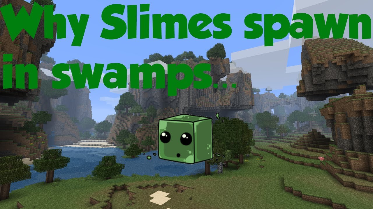 Minecraft - Why Slimes Spawn in Swamps (OhCreeperz) - YouTube