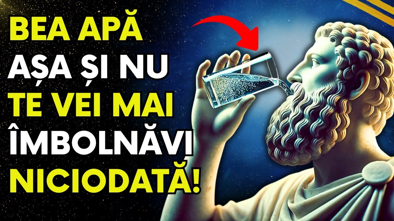 BEA apă așa și lasă-ți corpul să se vindece singur (Metodă stoică ...