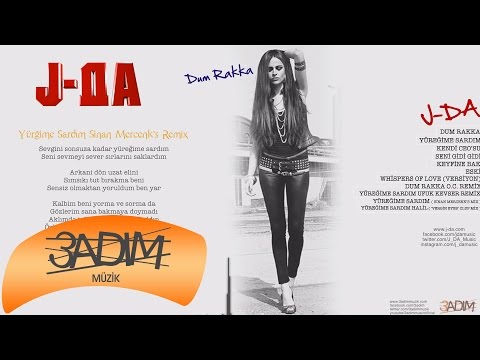 J-DA - Yüreğime Sardım Sinan Mercenk's Remix ( Official Lyric Video )