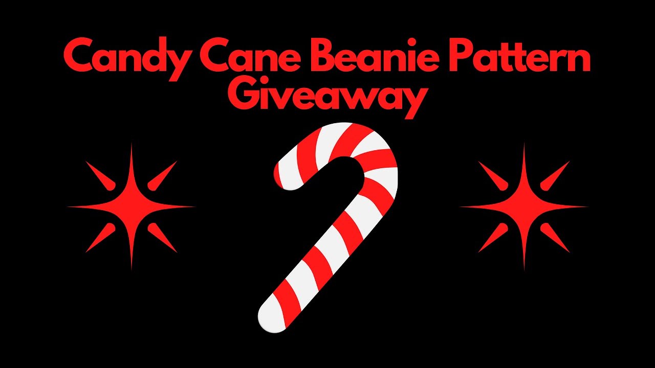 Candy Cane Beanie Giveaway - YouTube
