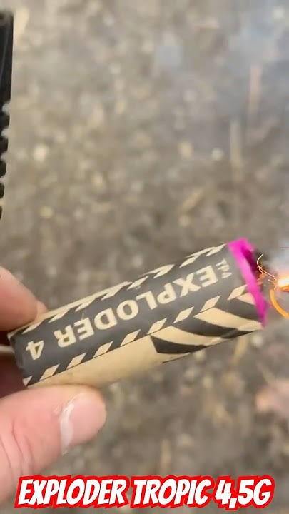 EXPLODER 4 TROPIC💀💥 #exploder4 #polenböller #fireworks #short - YouTube