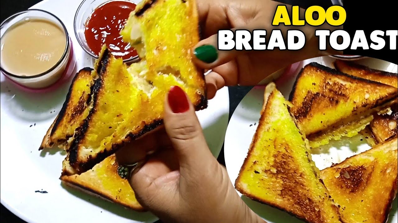 Crispy Aloo Bread Toast Mitaye Sunday ki Bhookh 😋 - YouTube